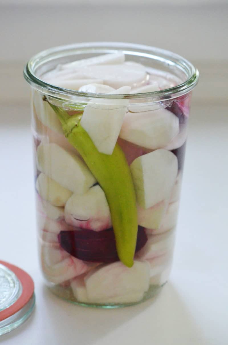 Lebanese Pickled Turnips - Maureen Abood