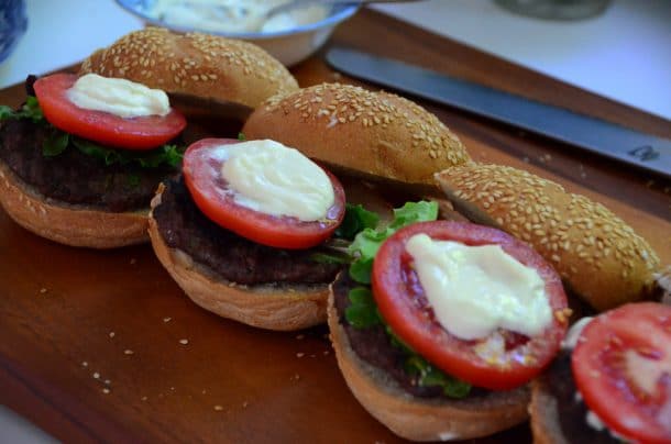 Kofta Burgers - Maureen Abood