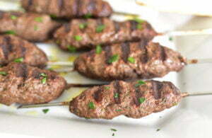 Lebanese Beef Kafta Kebabs (Easy Authentic Recipe)