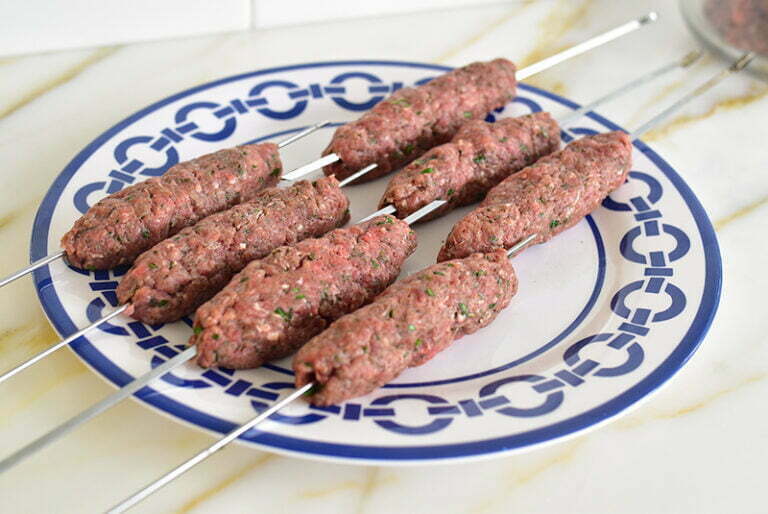 Lebanese Beef Kafta Kebabs (Easy Authentic Recipe)